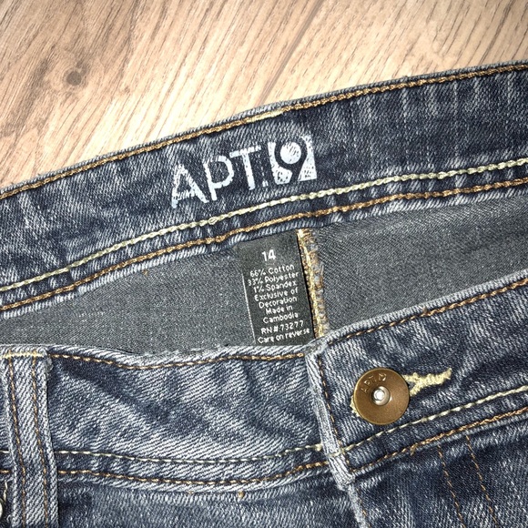 Apt. 9 | Jeans | Apt 9 Sz 4 Jeans Mid Rise Boot Cut Nice Bling | Poshmark